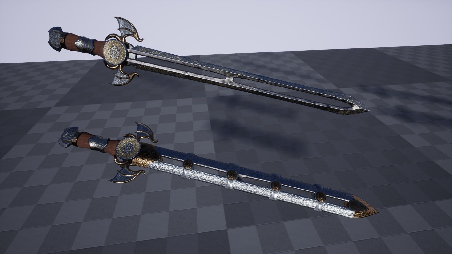 Modular one hand swords set part 2 in Weapons - UE Marketplace