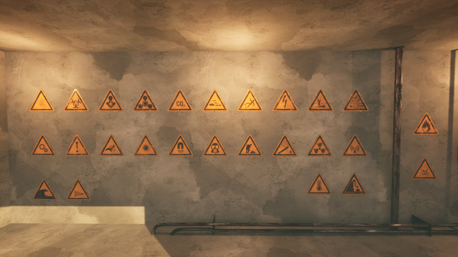 Hazard Signs in Props - UE Marketplace