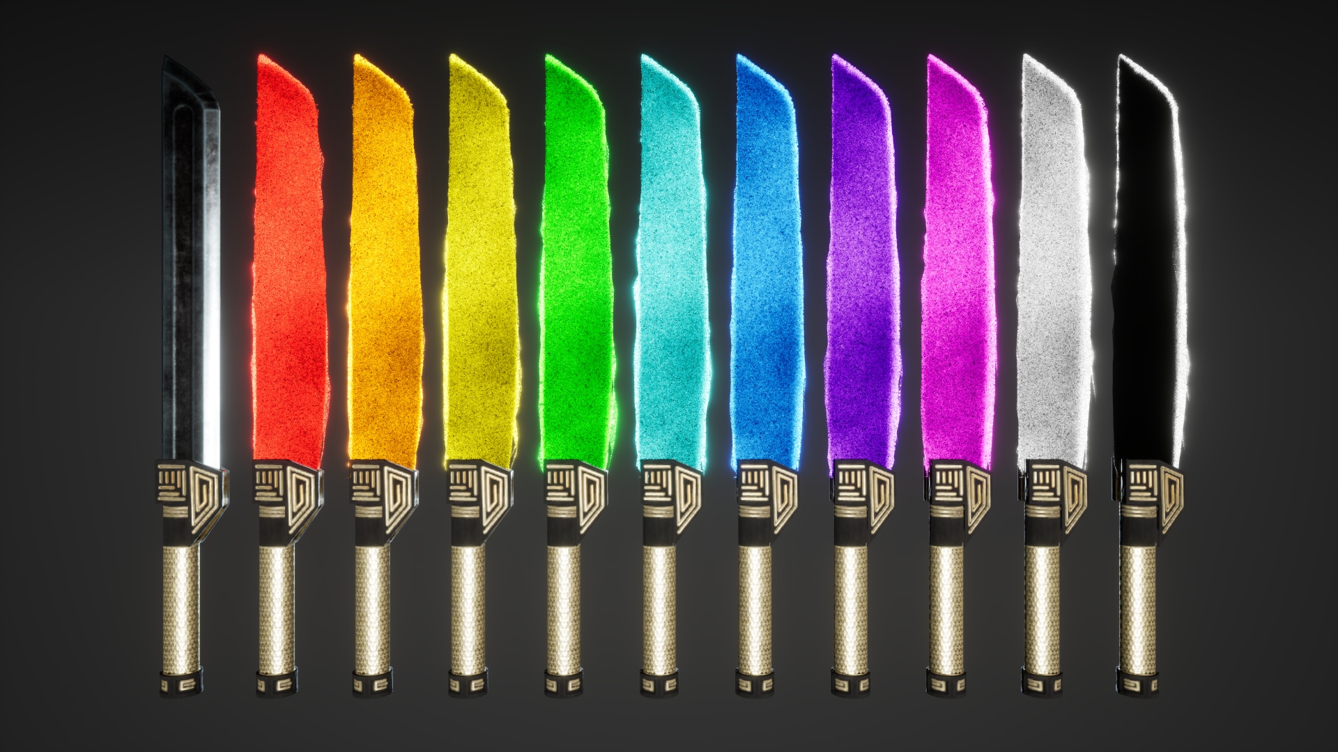 Light Blades Pack in Weapons - UE Marketplace