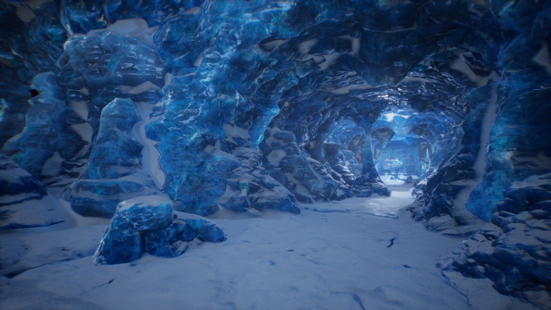 Mysterious Ice Cave in Props - UE Marketplace