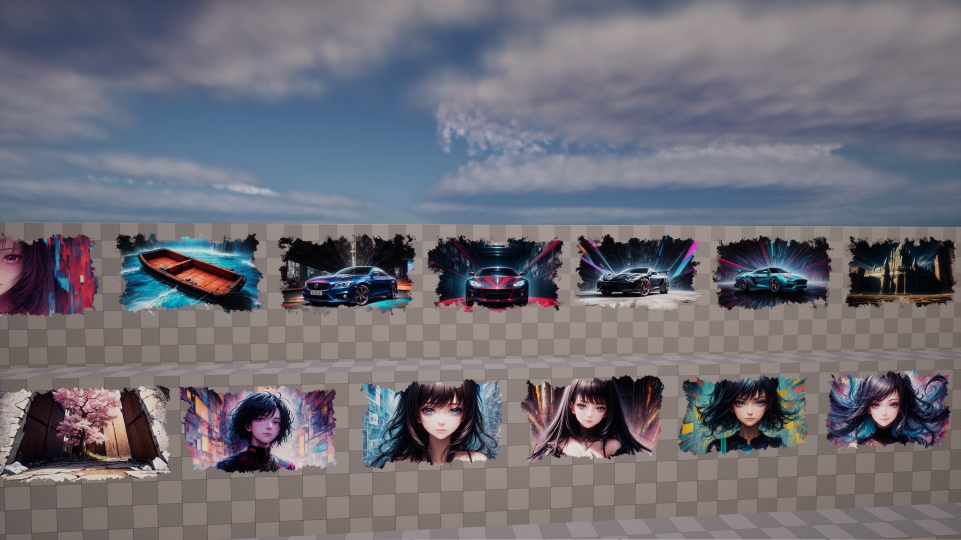 Stickers Decals 60+ in Materials - UE Marketplace