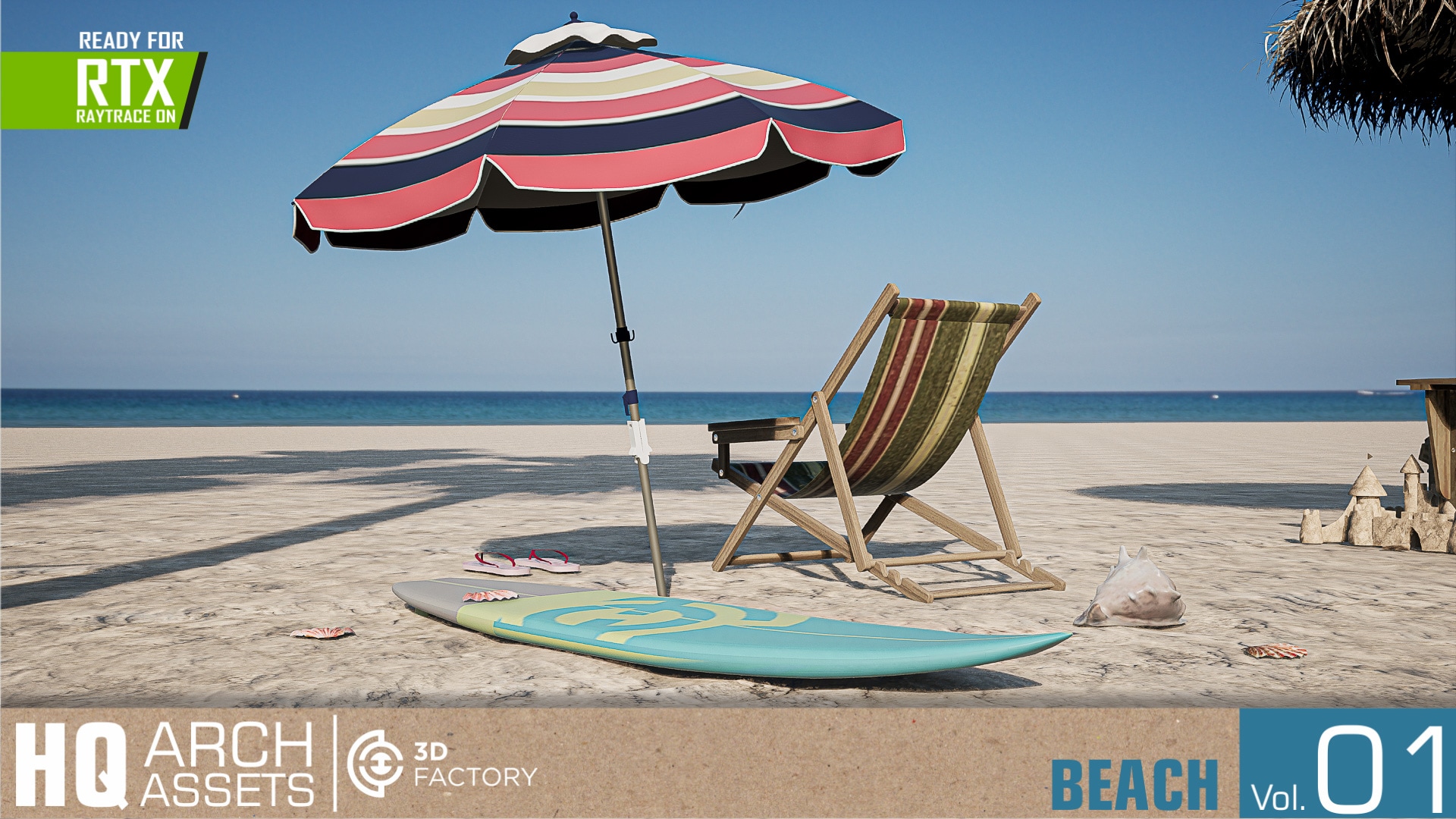 HQ Beach Vol. 1 in Architectural Visualization - UE Marketplace