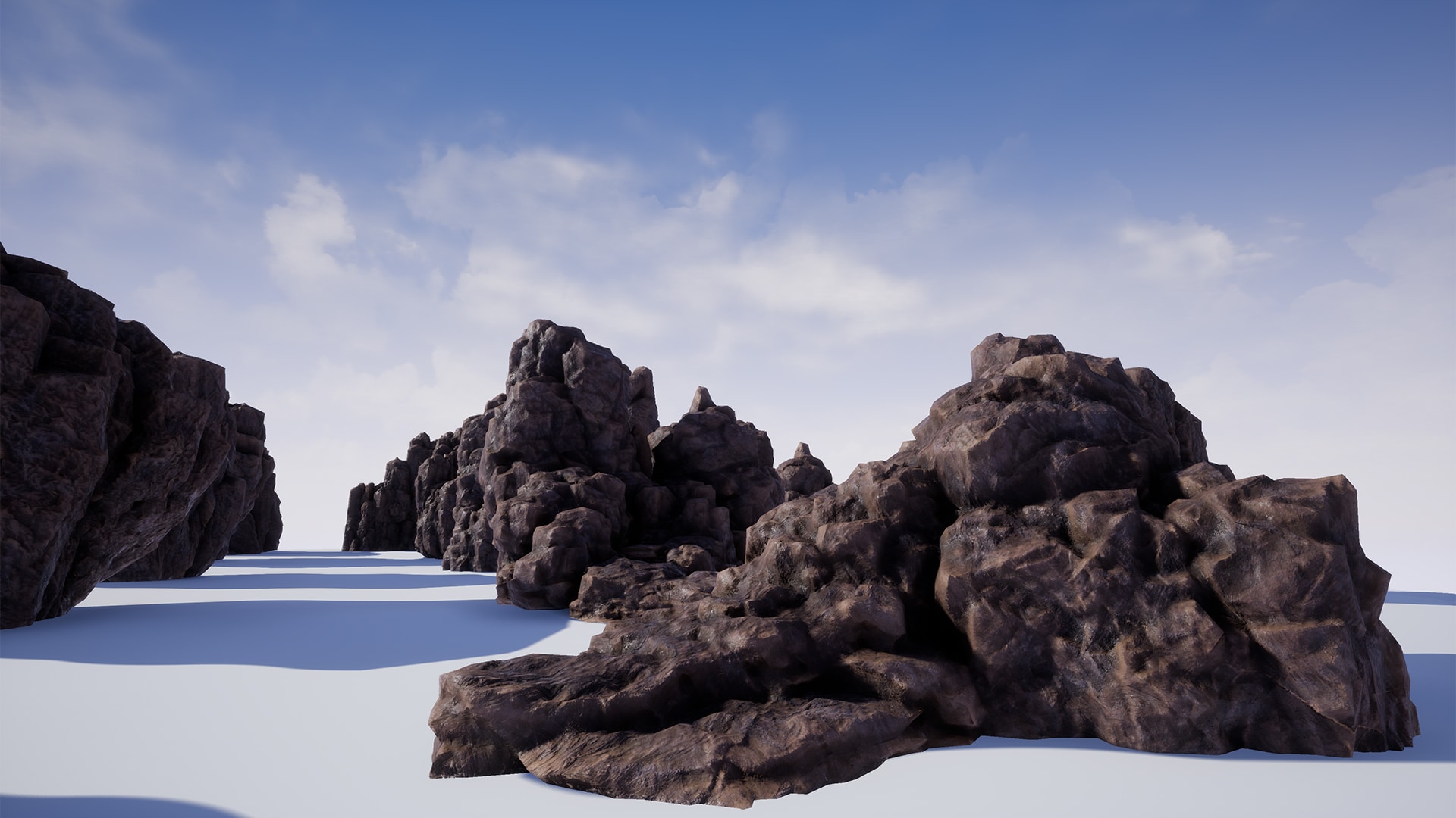 Pack of Customizable Stylized Rocks in Props - UE Marketplace