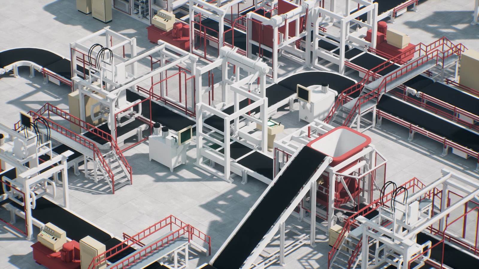 Modular production line, 카테고리 배경 - UE 마켓플레이스