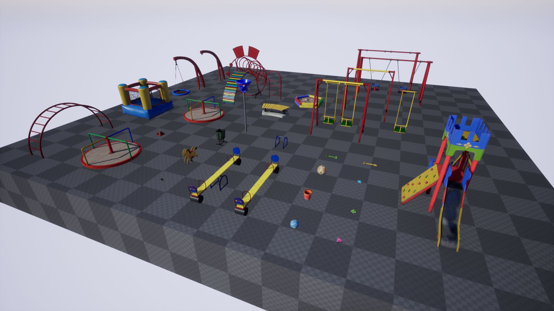 Playground Pack 1 in Props - UE Marketplace