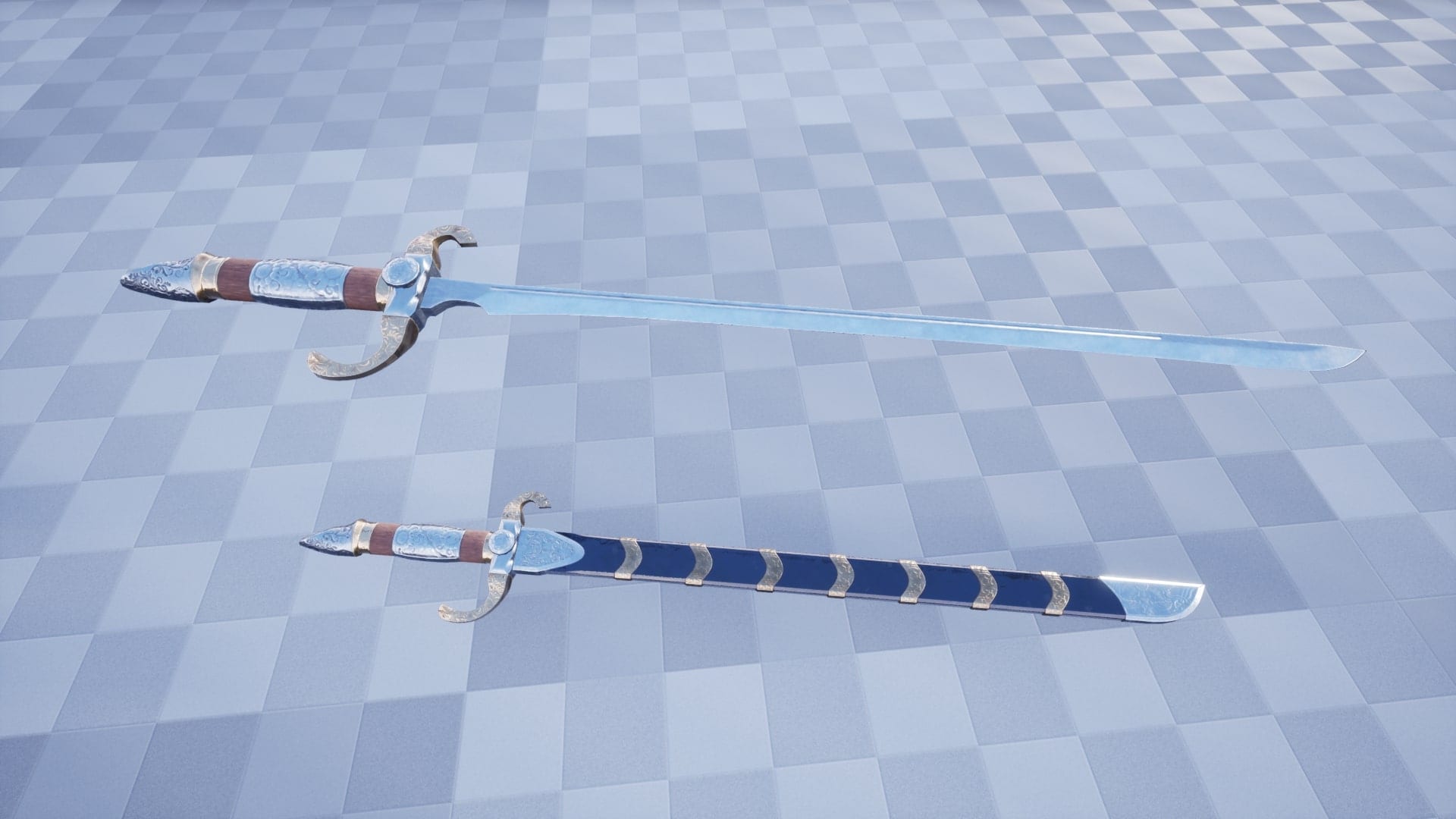 Modular one hand swords set part 3 in Weapons - UE Marketplace