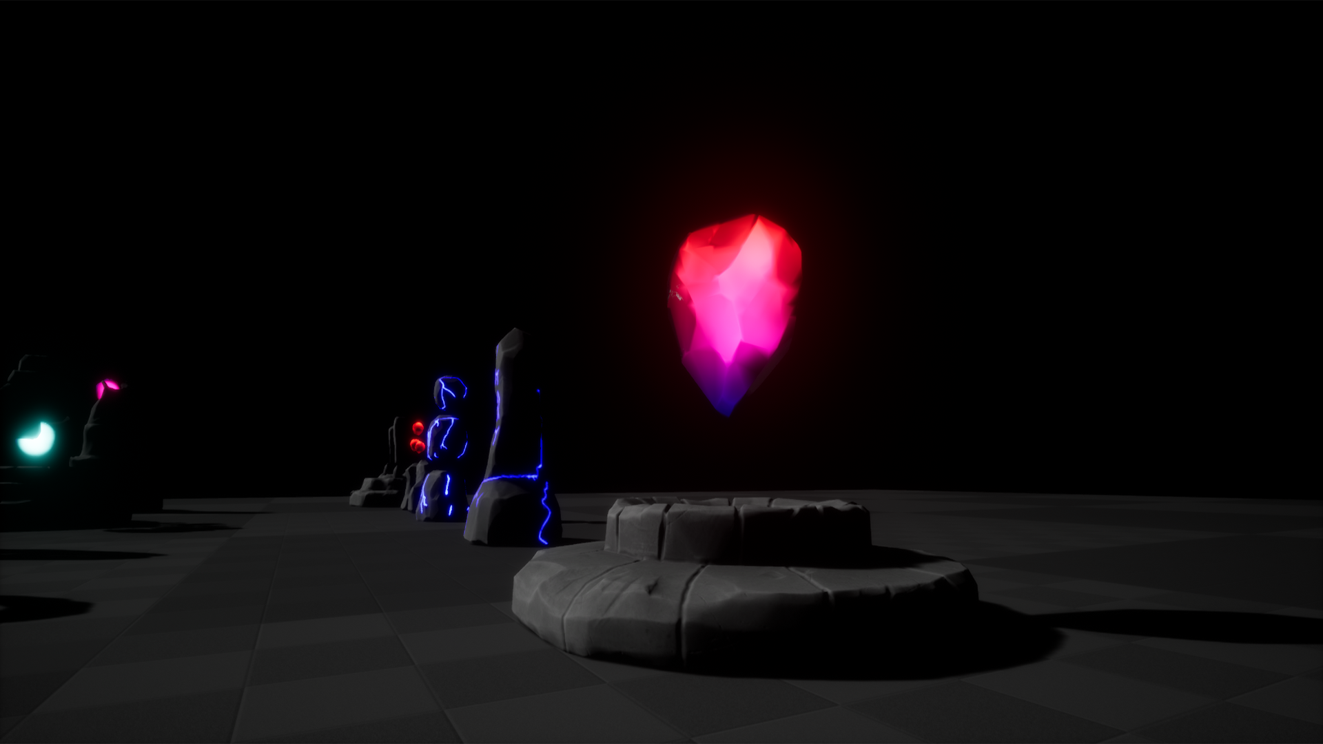 Stylized Magic Stones in Props - UE Marketplace