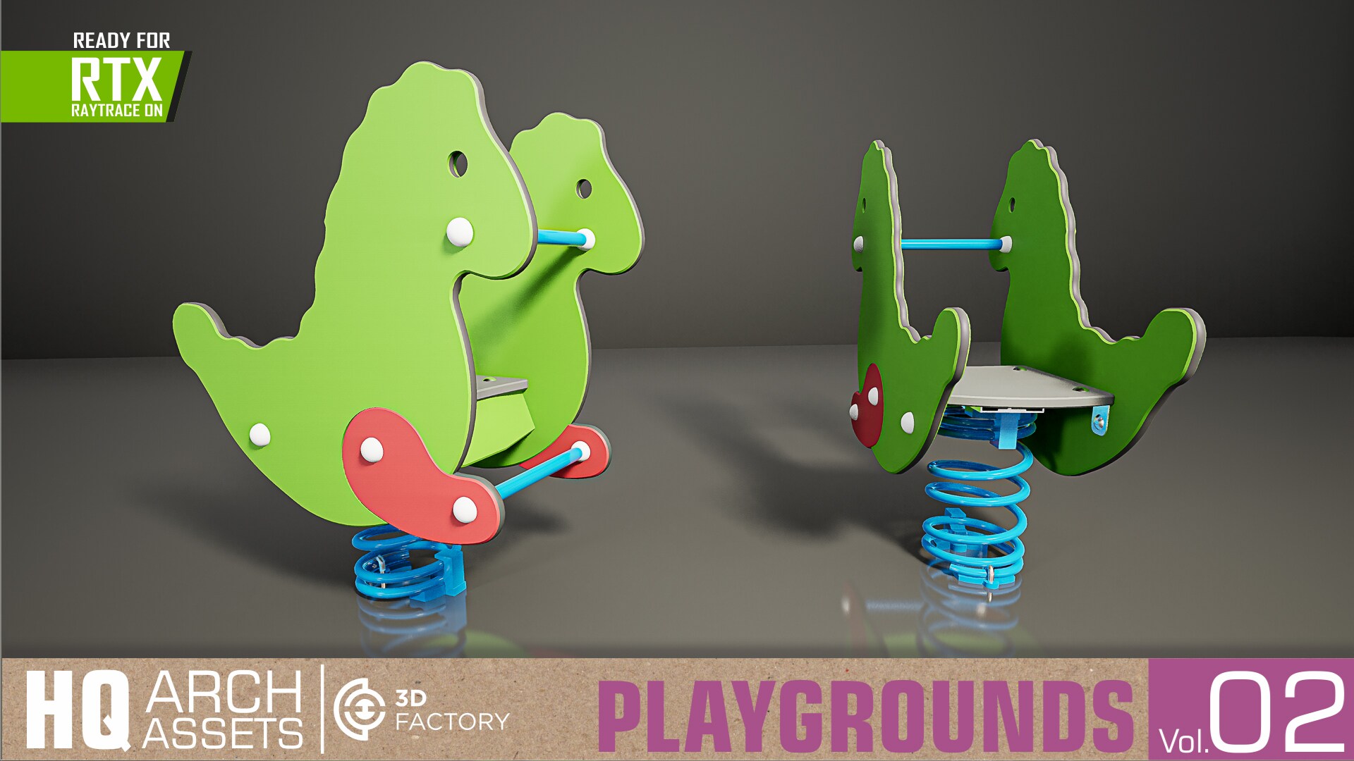 HQ Playgrounds Vol. 2 in Architectural Visualization - UE Marketplace