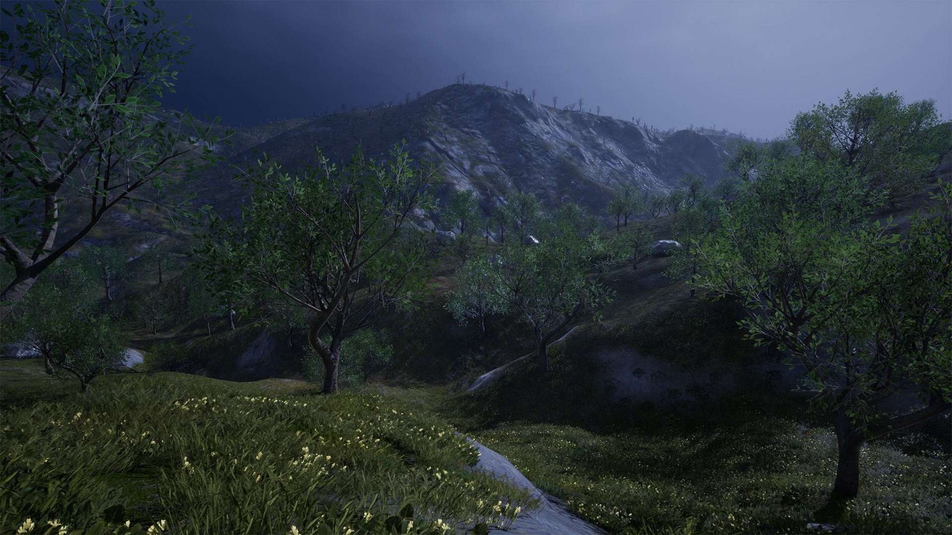 Wetlands Rainy Procedural Ecosystem：環境 - UE マーケットプレイス