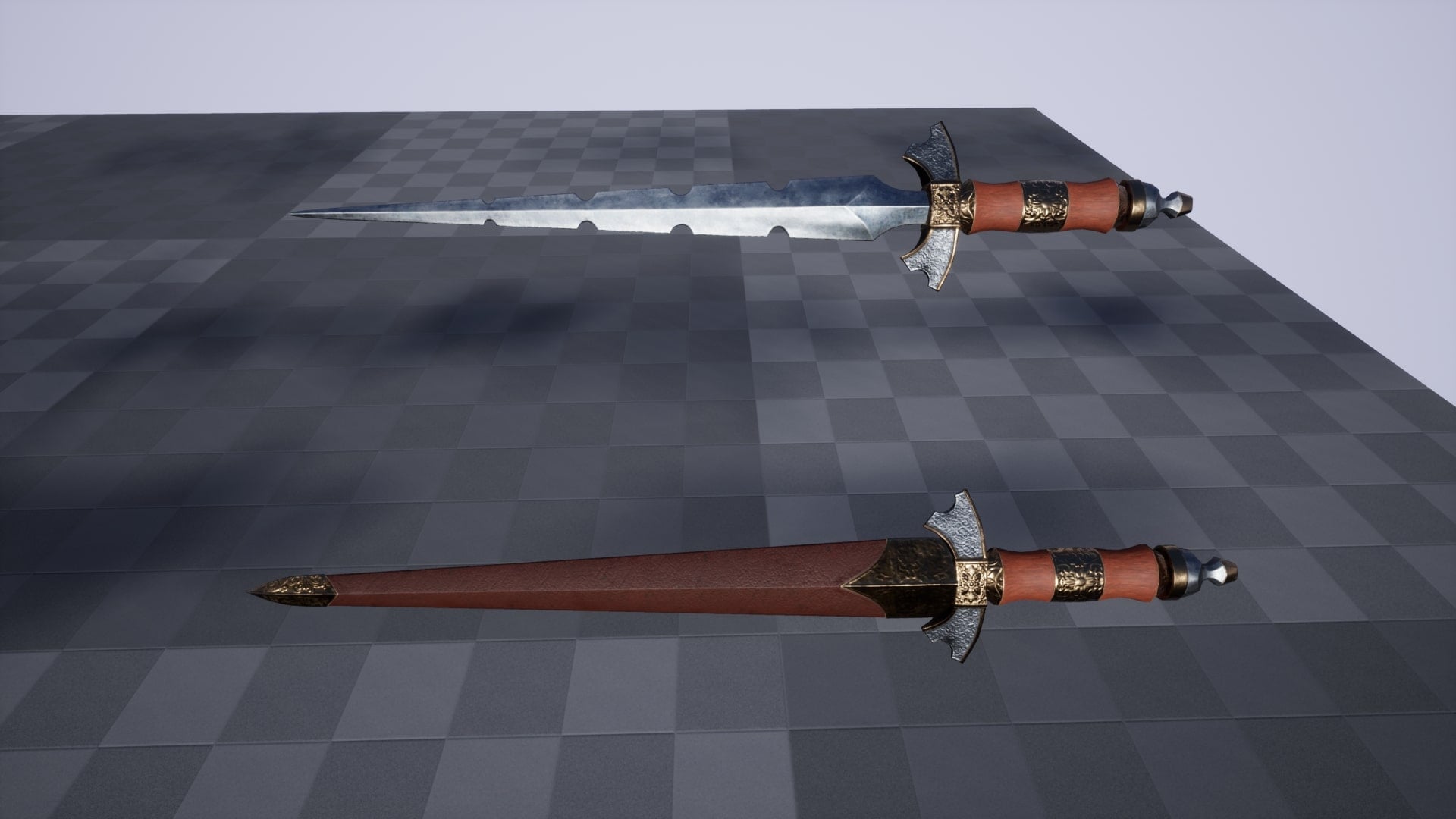Modular one-handed short swords set part 3 in Weapons - UE Marketplace