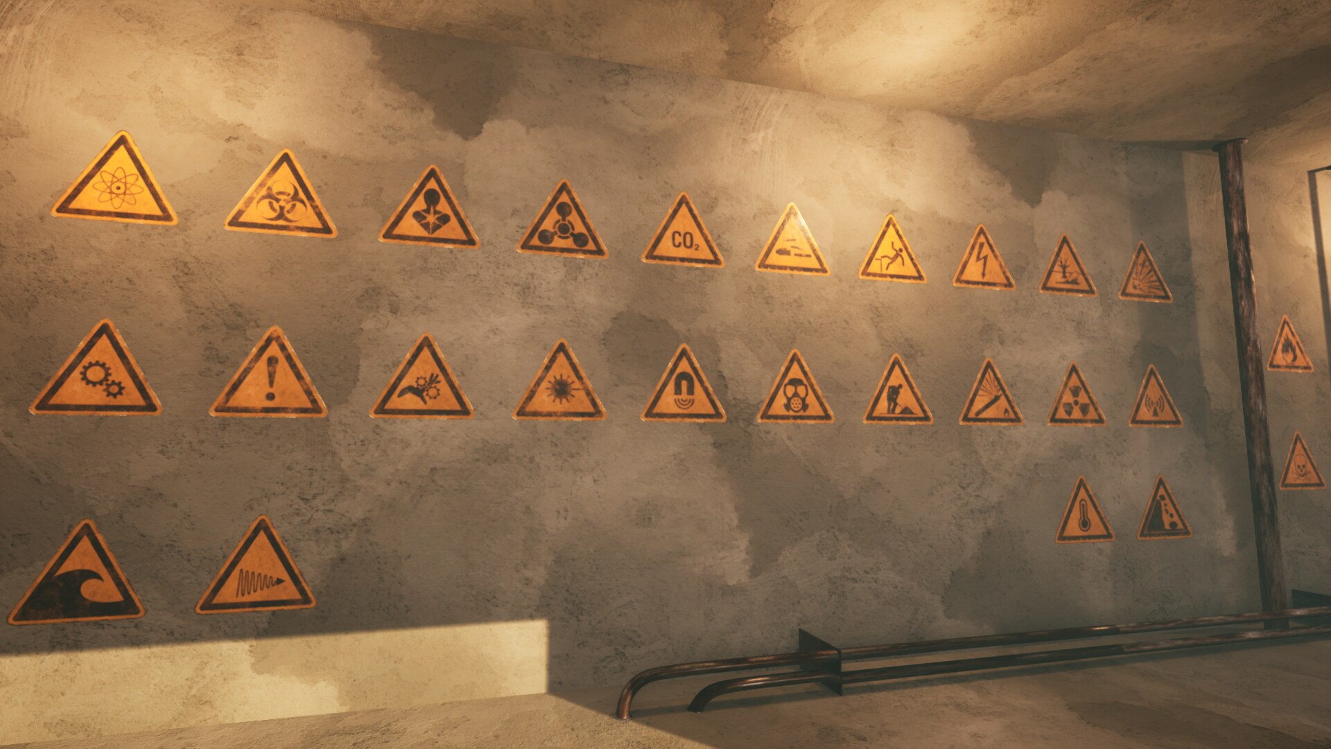 Hazard Signs in Props - UE Marketplace