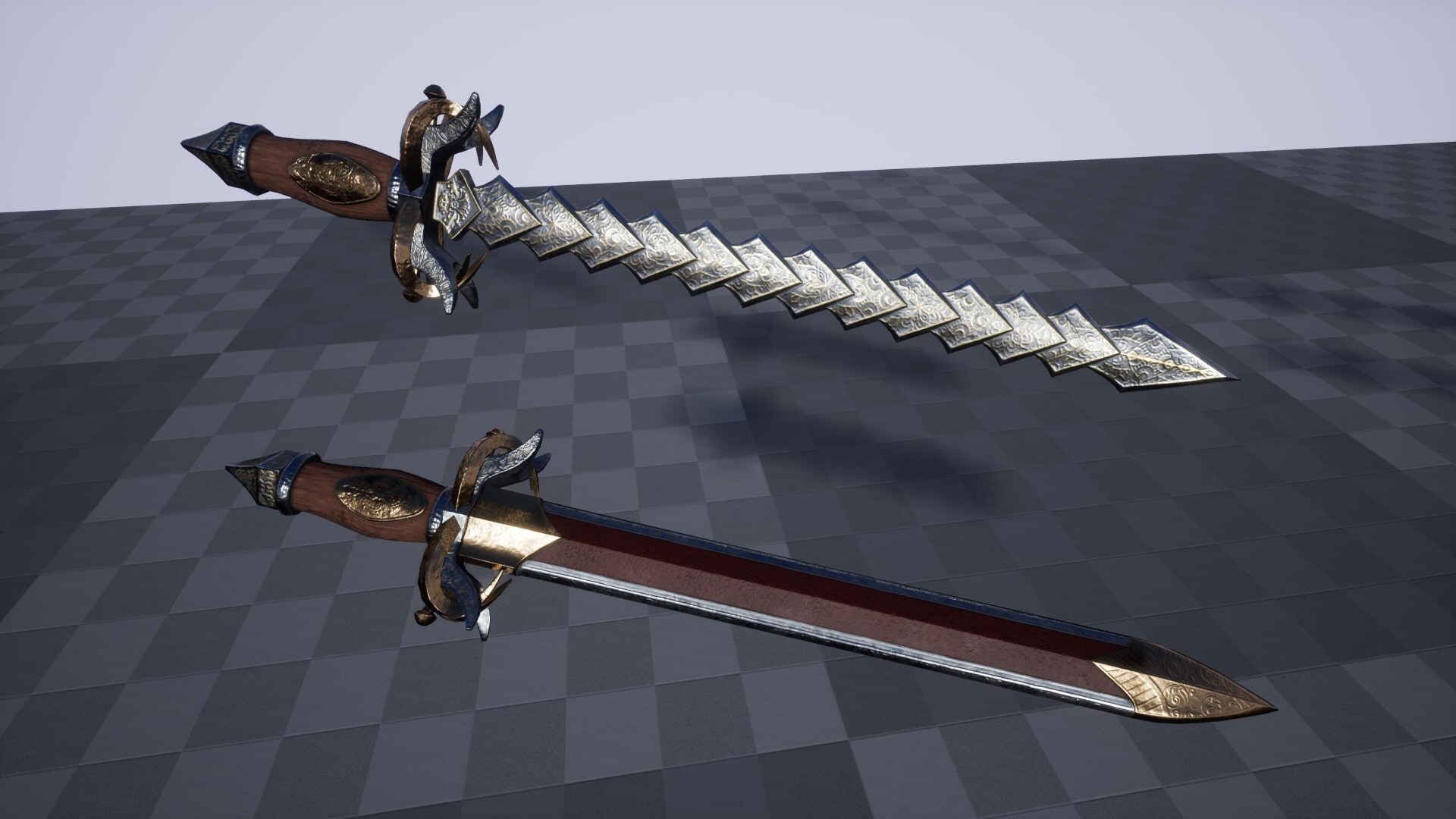 Modular one hand swords set part 2 in Weapons - UE Marketplace