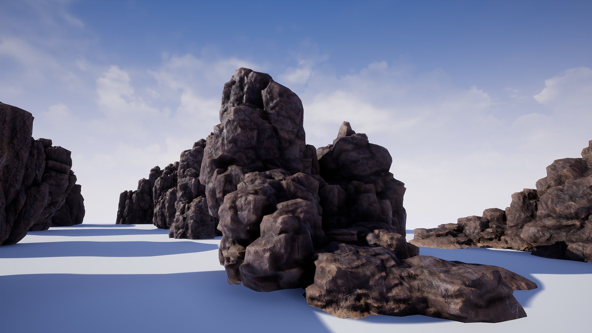 Pack of Customizable Stylized Rocks in Props - UE Marketplace