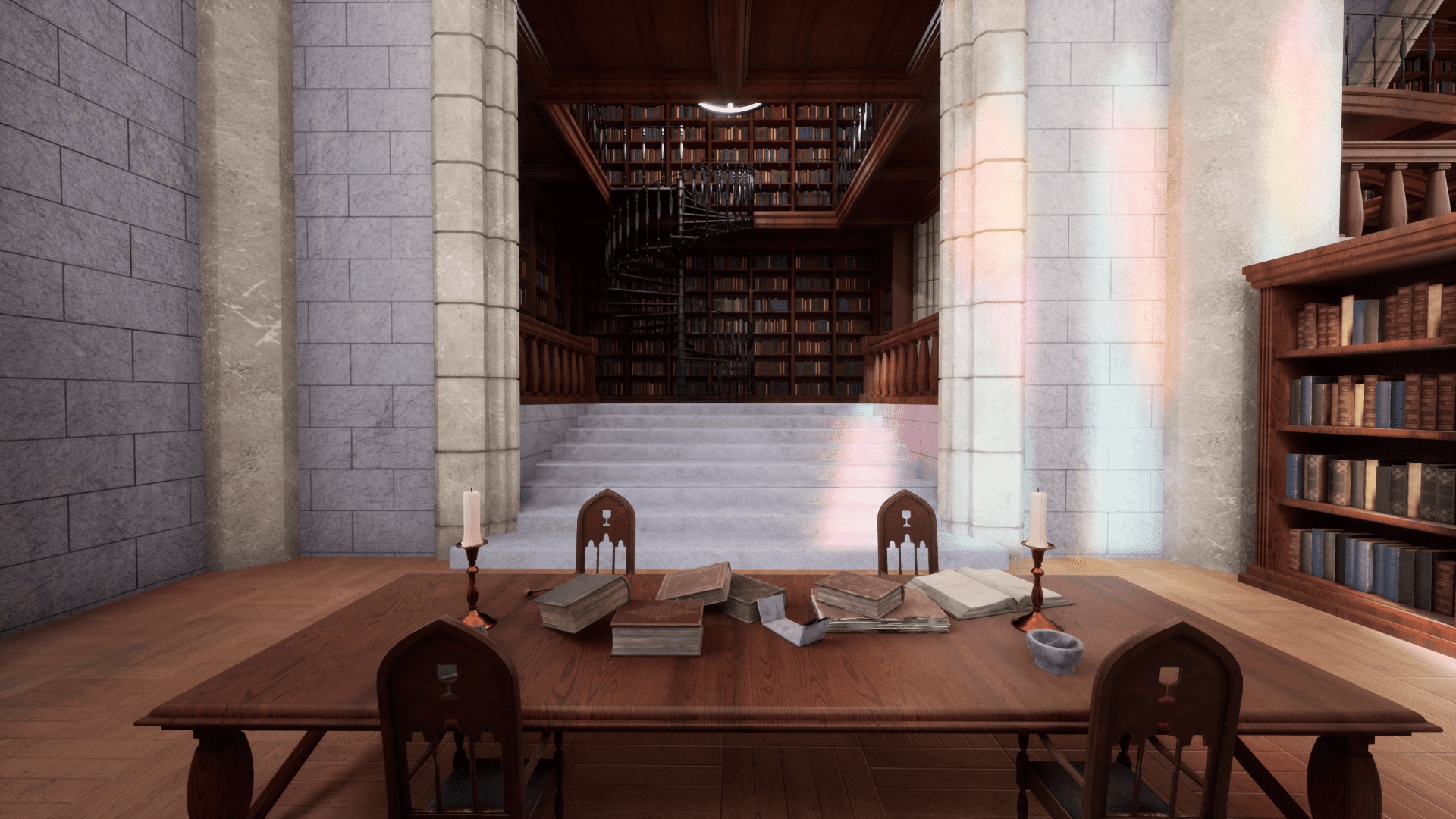Library in Environments - UE Marketplace