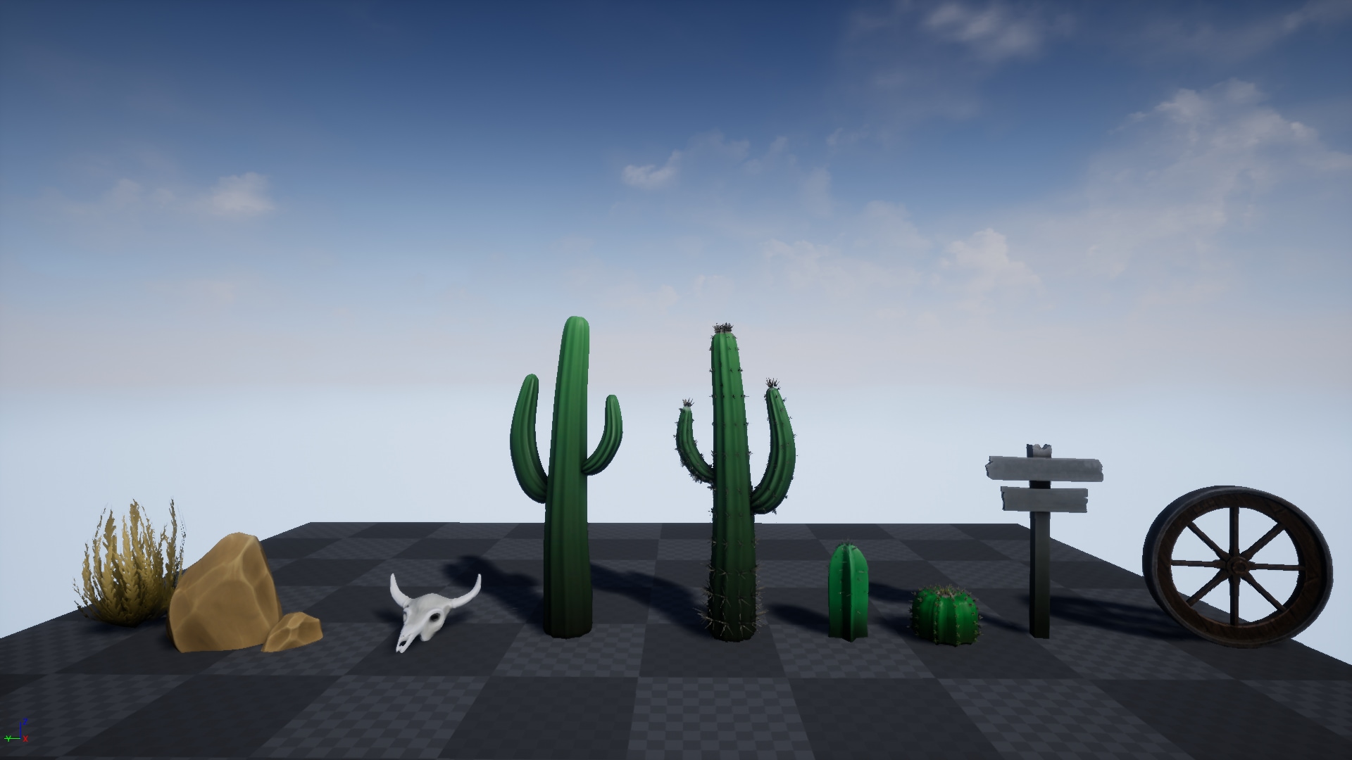 Stylized Desert Props in Props - UE Marketplace