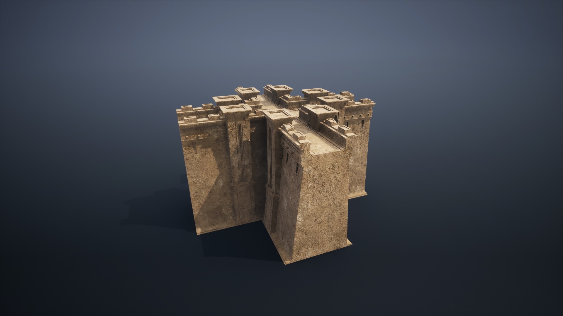 Ancient Modular Walls in Props - UE Marketplace