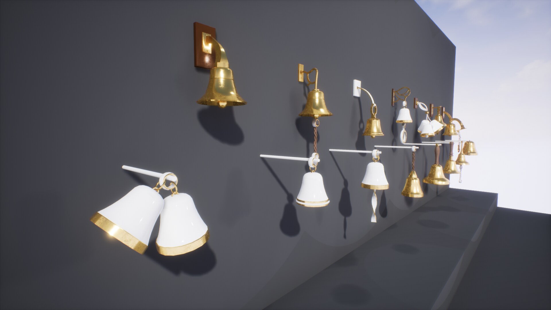 Bell Props v.01 in Props - UE Marketplace