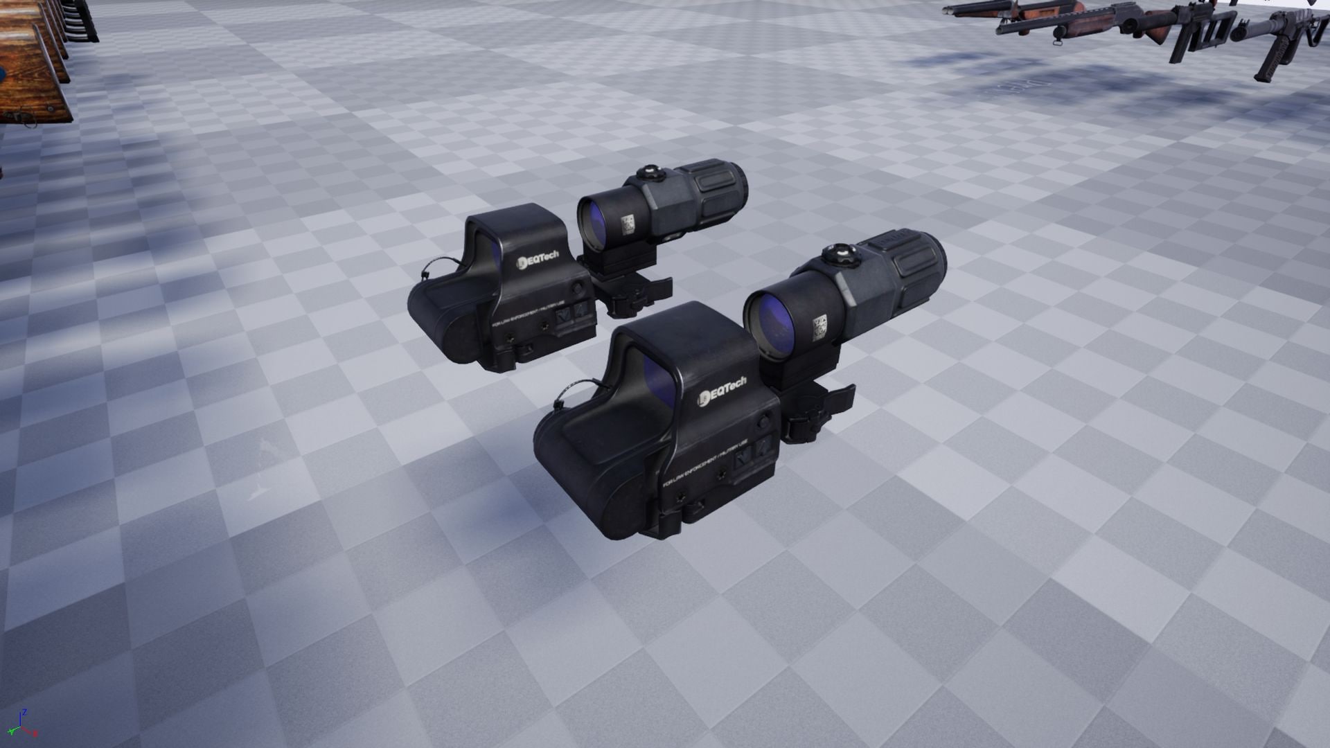 在武器创建的Military Weapon Pack - 虚幻引擎商城