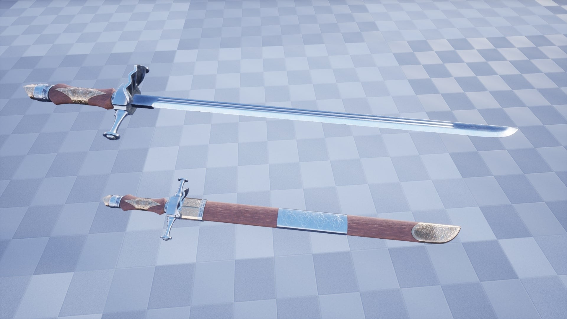 Modular one hand swords set part 3 in Weapons - UE Marketplace