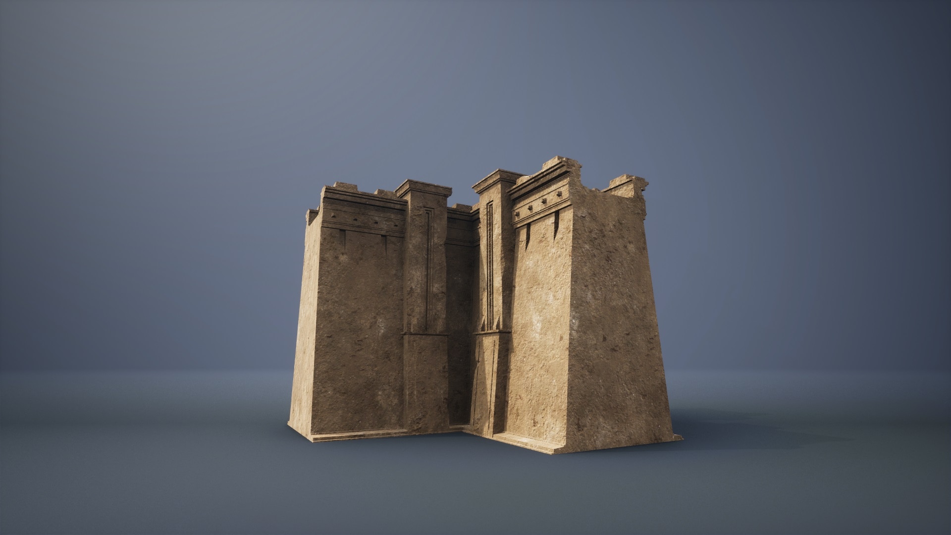 Ancient Modular Walls in Props - UE Marketplace