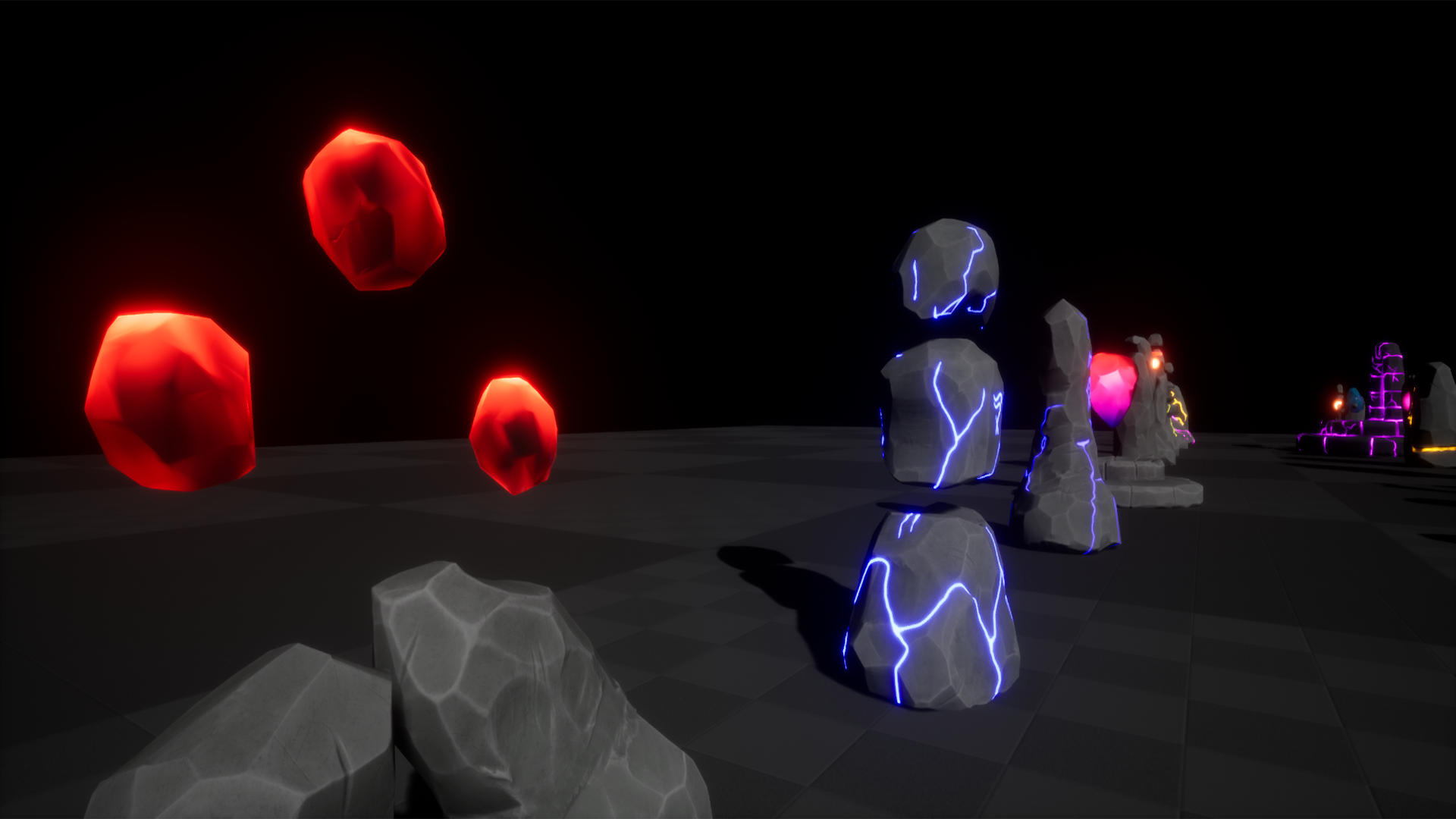 Stylized Magic Stones in Props - UE Marketplace