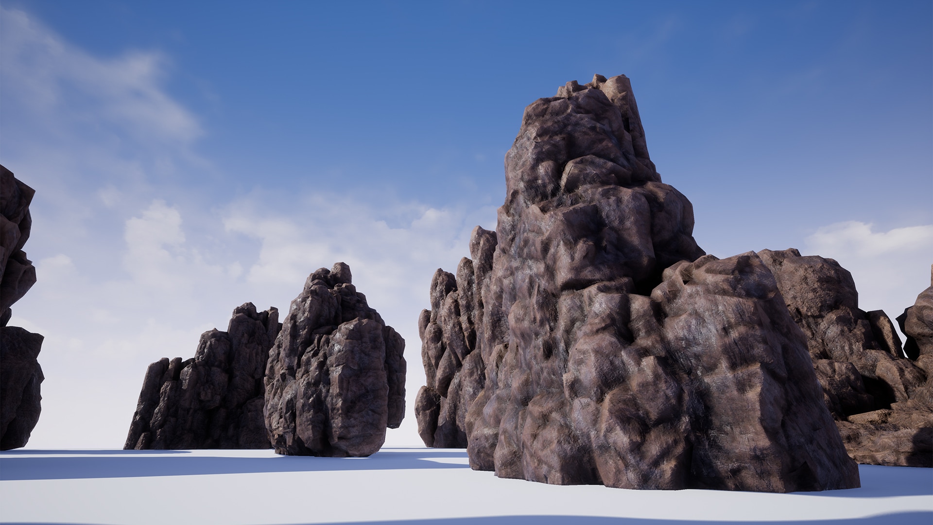 Pack of Customizable Stylized Rocks in Props - UE Marketplace