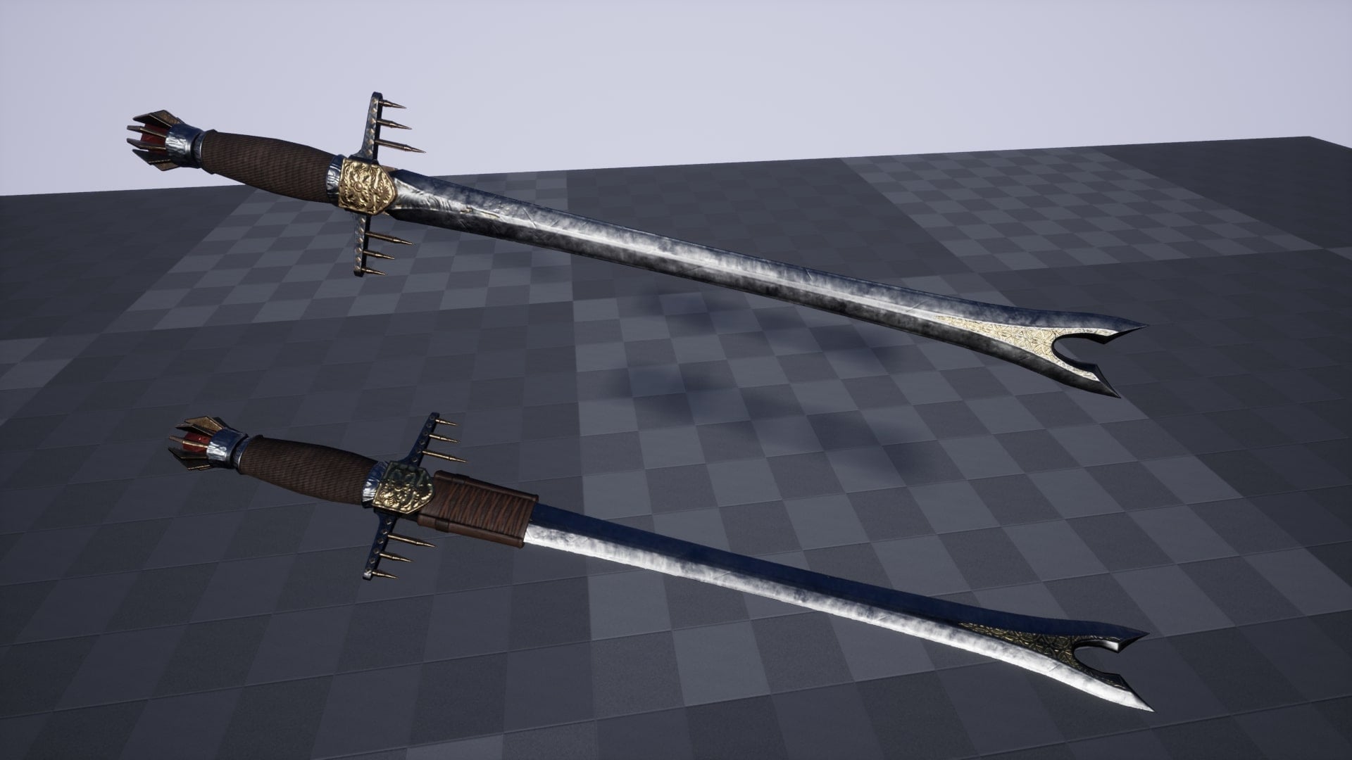 Modular one hand swords set part 2 in Weapons - UE Marketplace