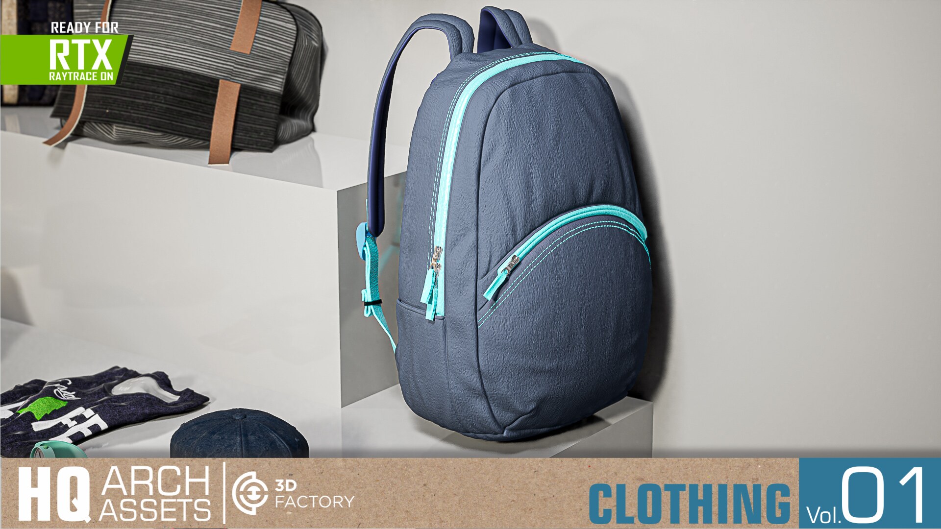 HQ Clothing Vol. 1 in Architectural Visualization - UE Marketplace