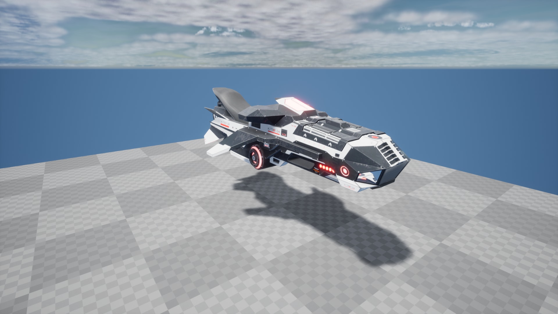 SciFi Hoverbike Basic Controller in Blueprints - UE Marketplace