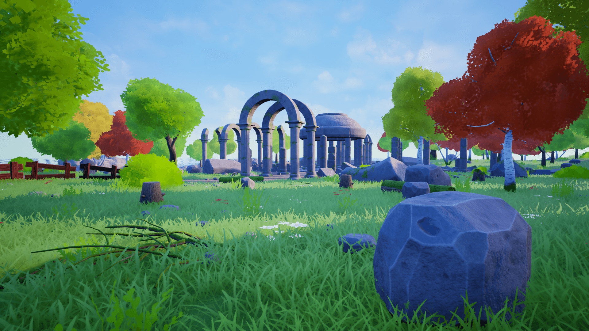 Stylized Island in Environments - UE Marketplace