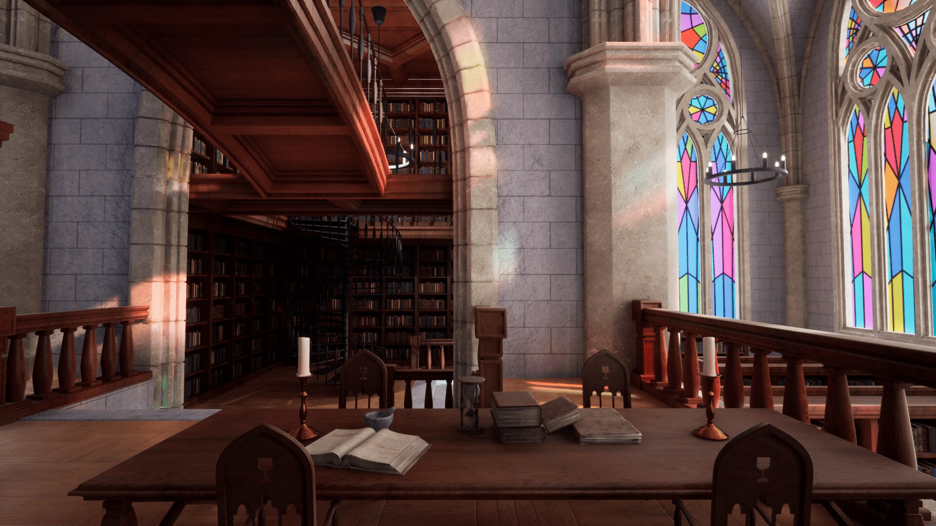 Library in Environments - UE Marketplace