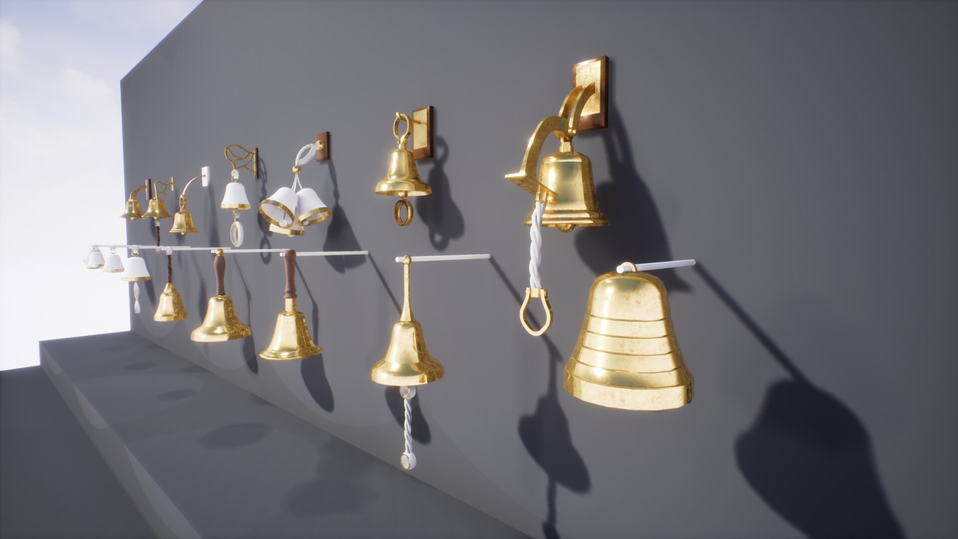 Bell Props v.01 in Props - UE Marketplace