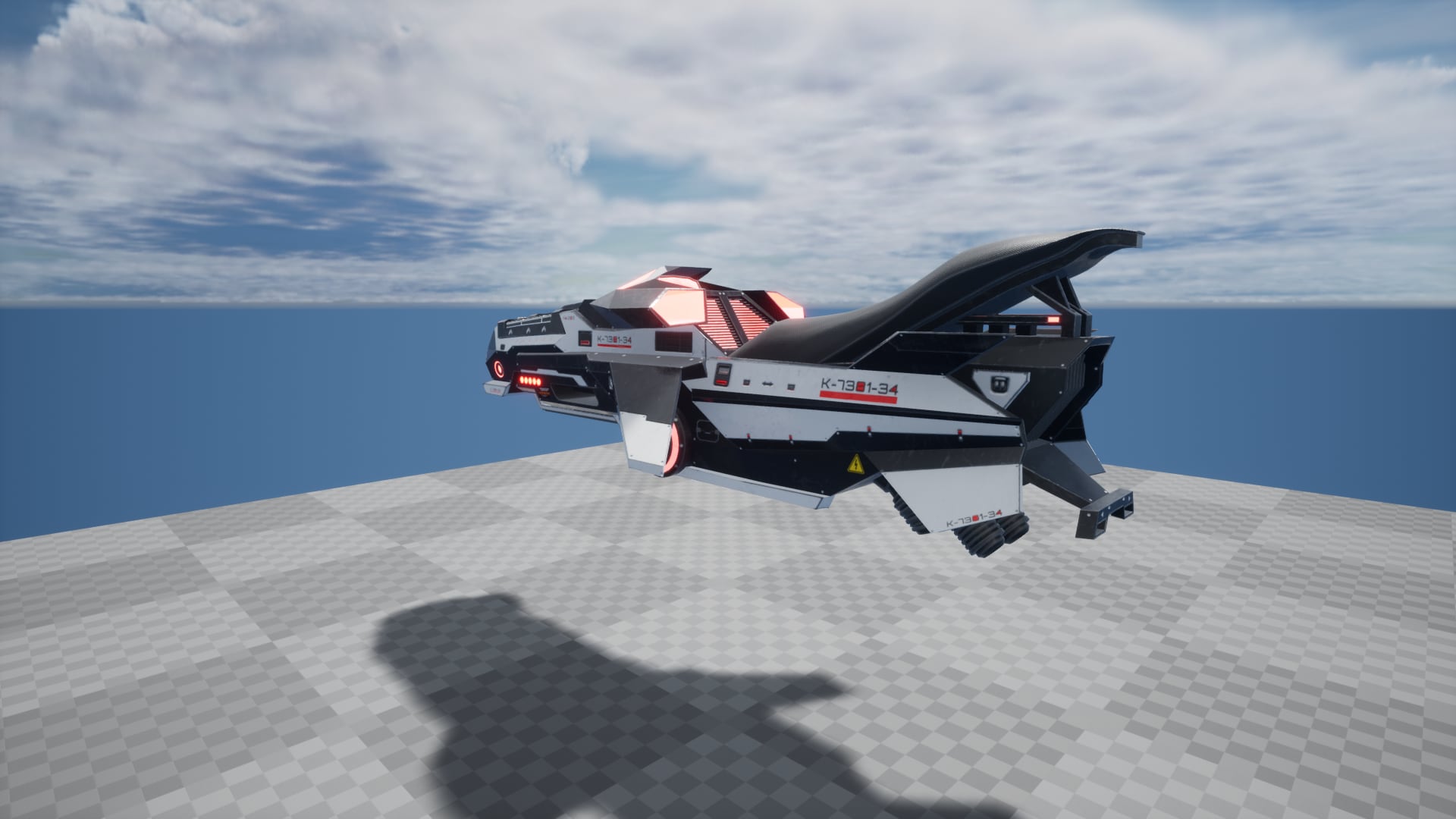 SciFi Hoverbike Basic Controller in Blueprints - UE Marketplace