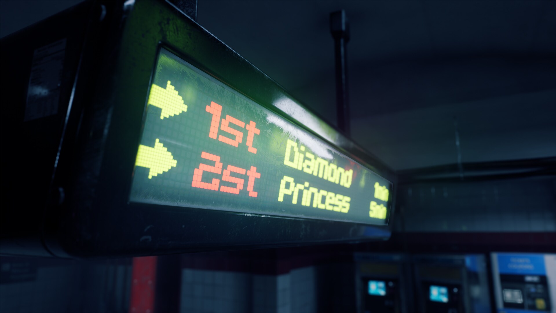 在环境创建的Metro Station Modular Kit - 虚幻引擎商城