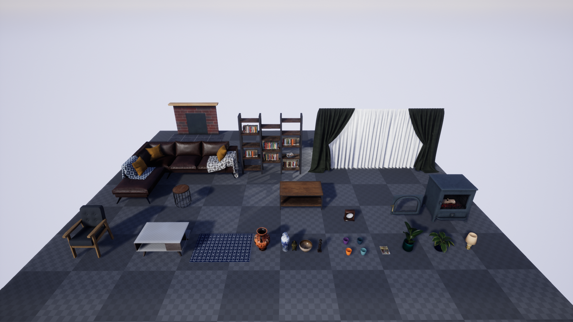 Living Room Props in Props - UE Marketplace