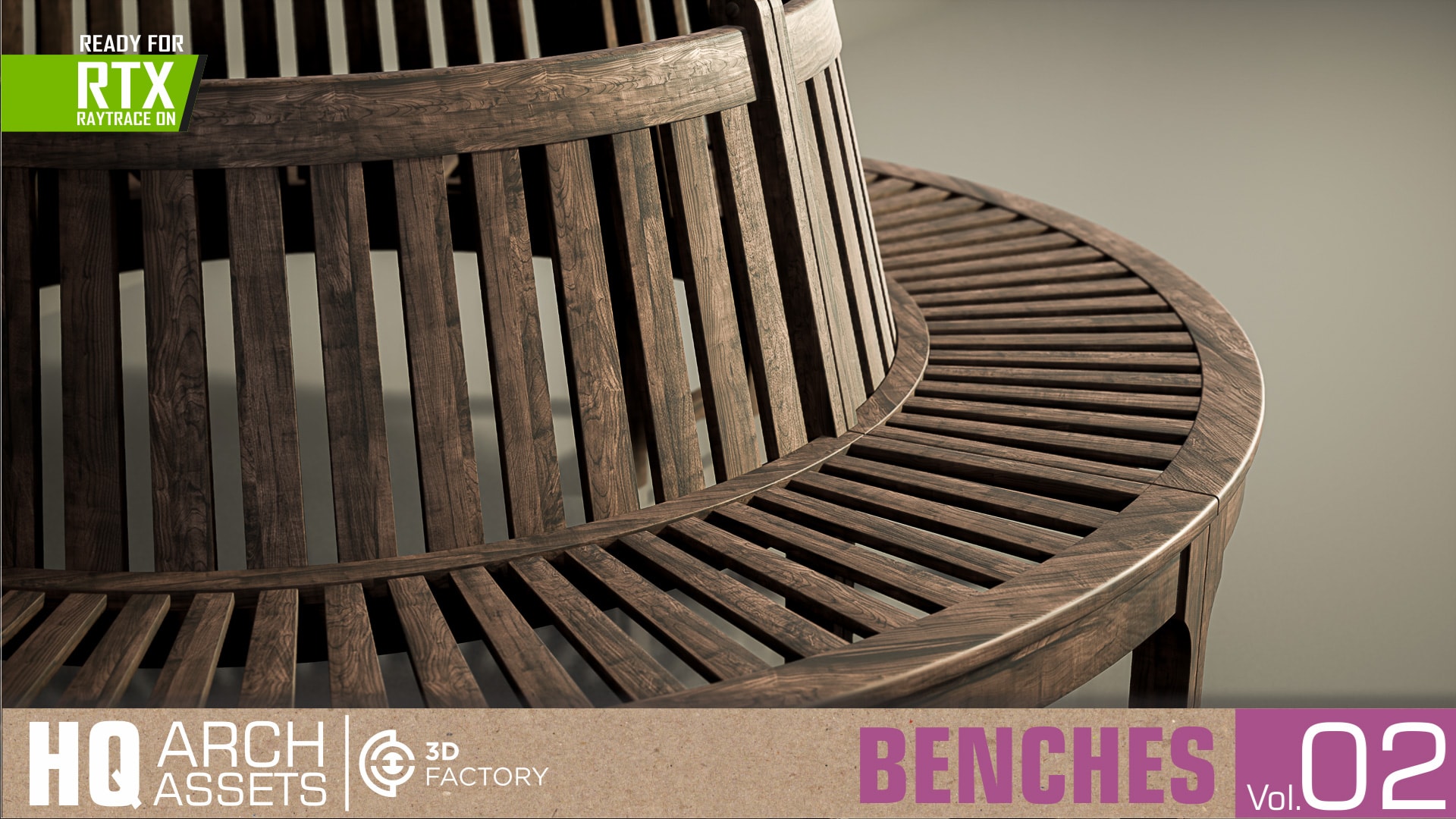 HQ Benches Vol. 2 in Architectural Visualization - UE Marketplace