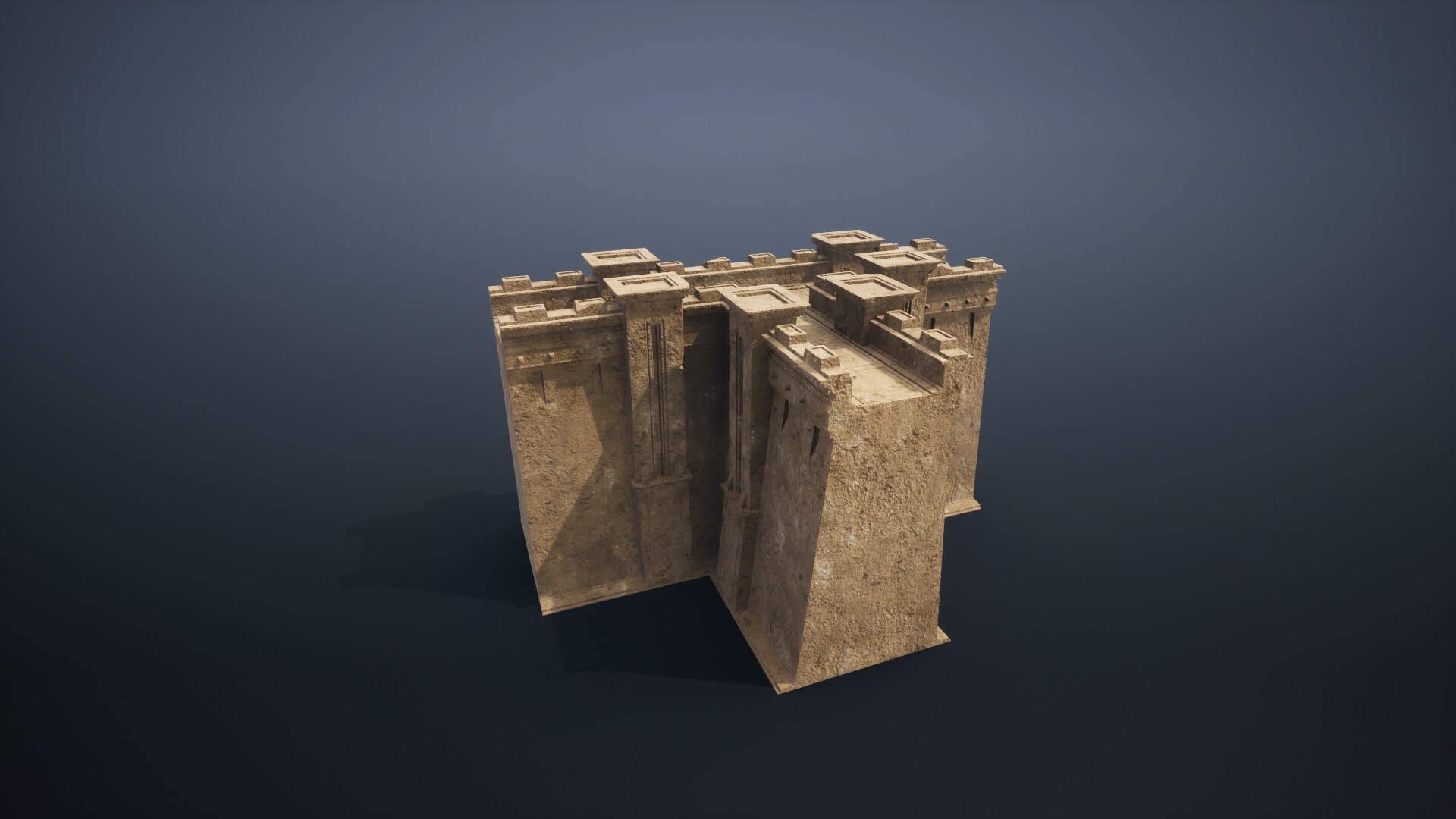 Ancient Modular Walls in Props - UE Marketplace