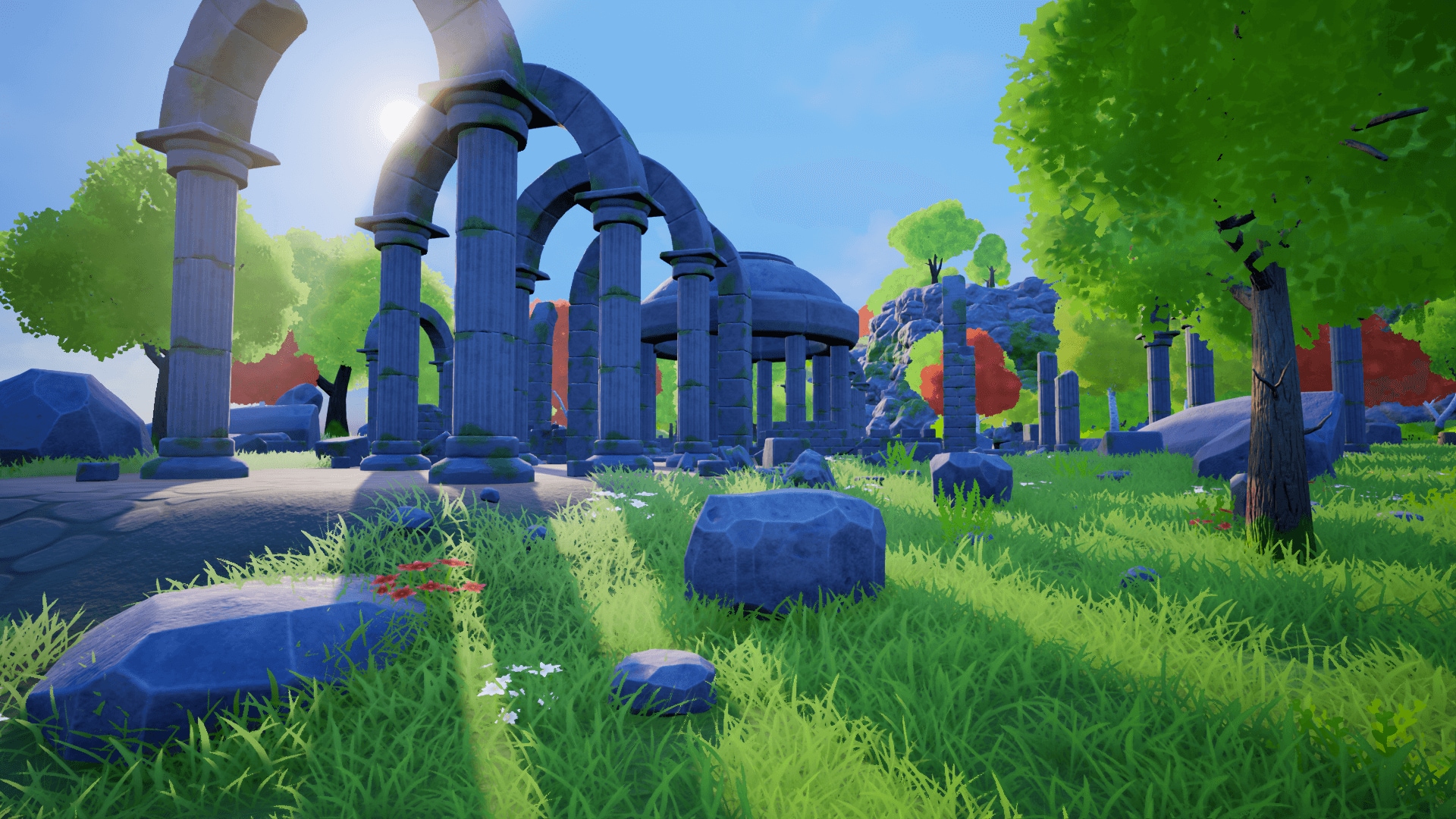 Stylized Island in Environments - UE Marketplace