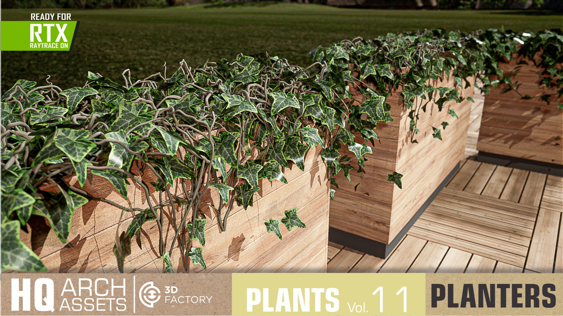 HQ Plants Vol. 11 ( Planters ) in Architectural Visualization - UE ...