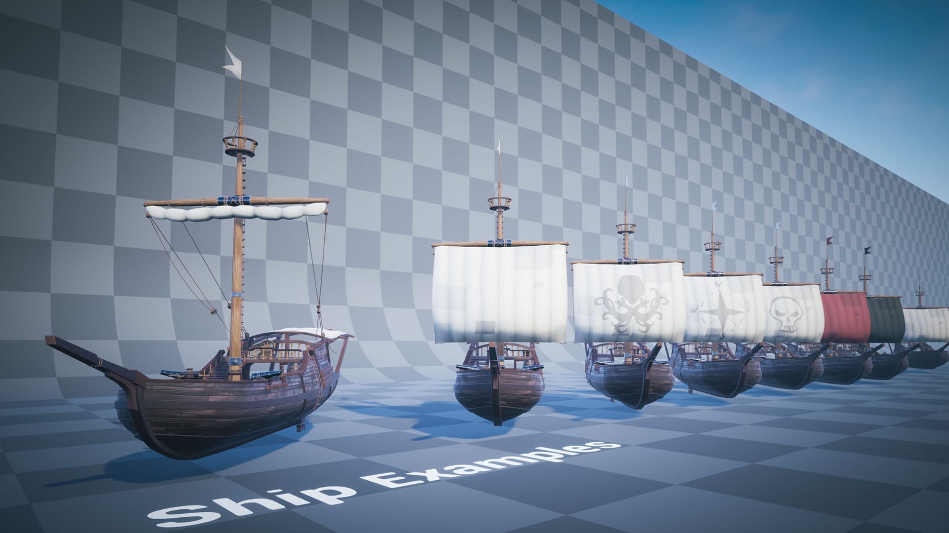 Stylized Ship in Props - UE Marketplace