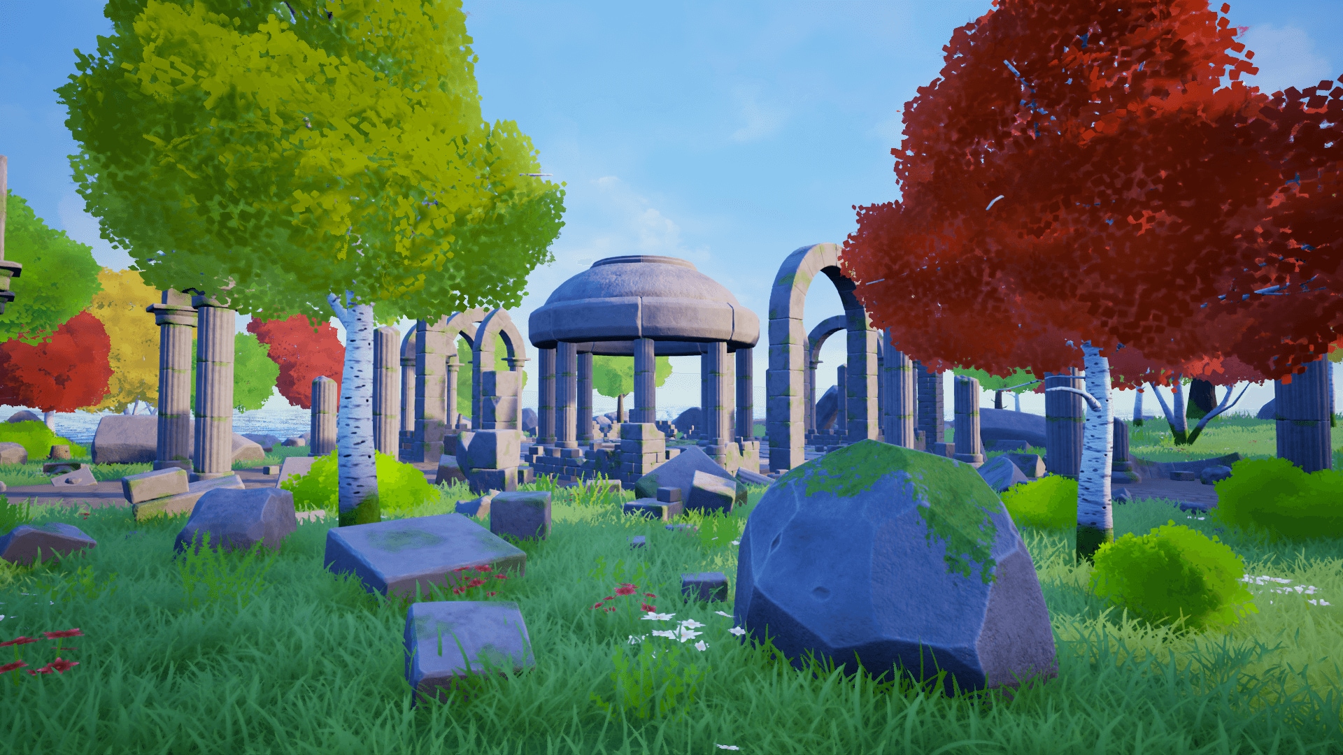 Stylized Island in Environments - UE Marketplace