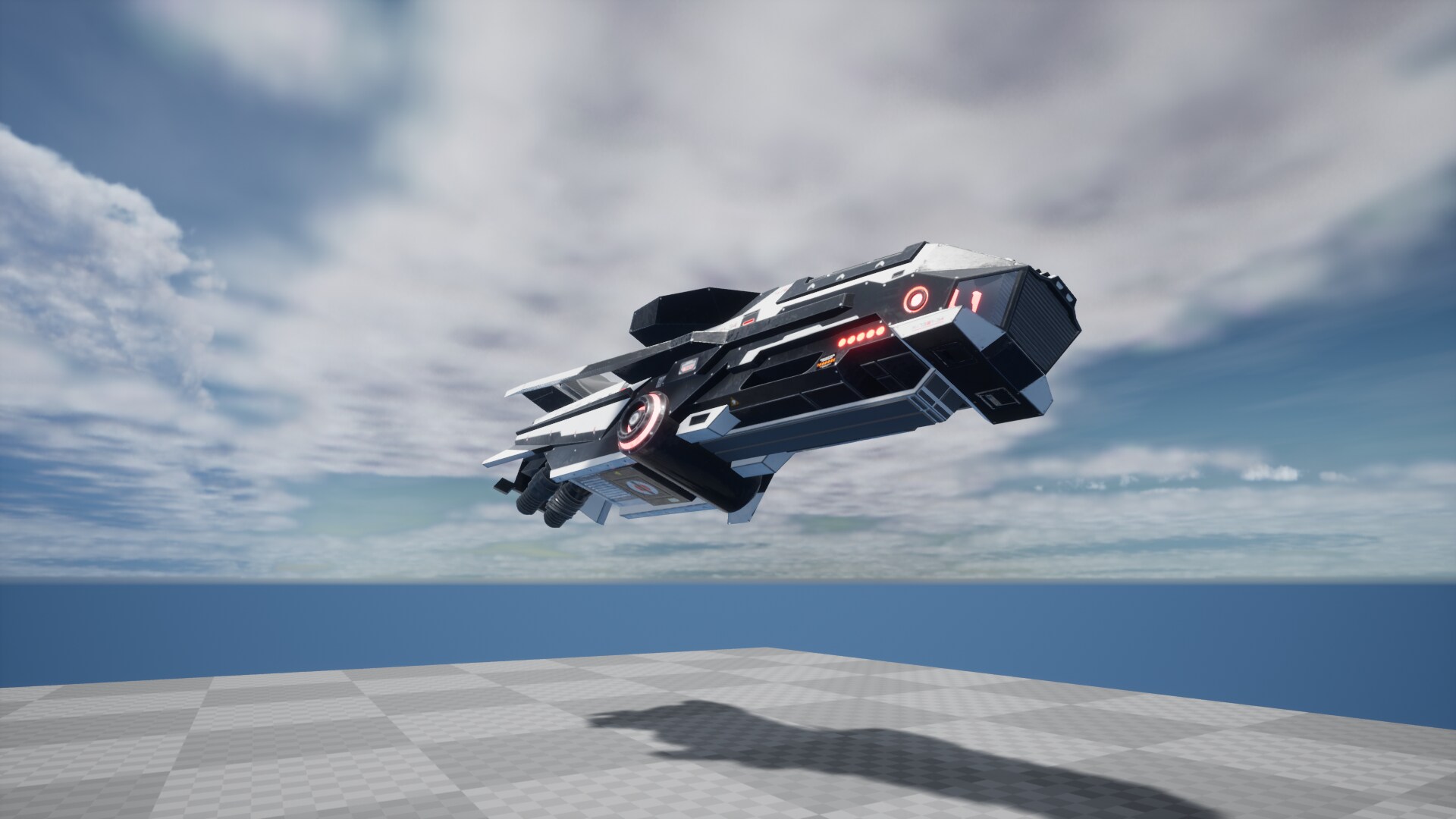 SciFi Hoverbike Basic Controller in Blueprints - UE Marketplace