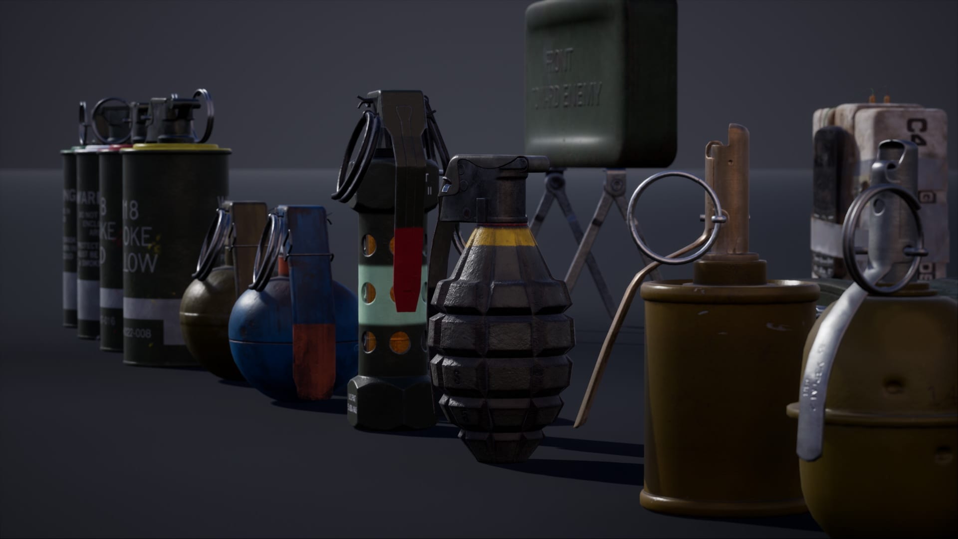 Explosives Pack in Props - UE Marketplace
