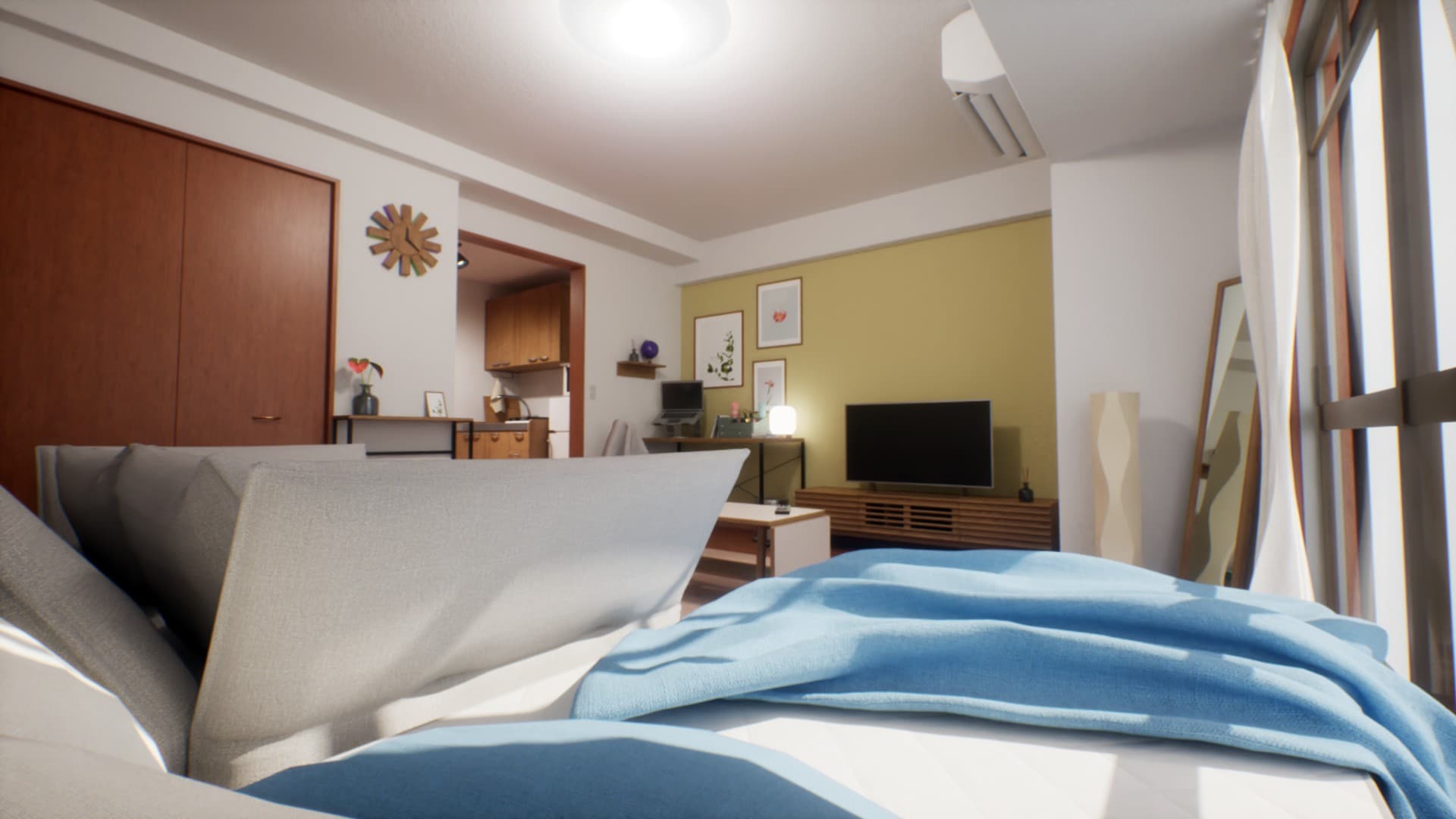 Japanese Studio Apartment 1 - Single Woman's Apartment in Environments ... Japanese Studio Apartment 1 - Single Woman's Apartment in Environments ...