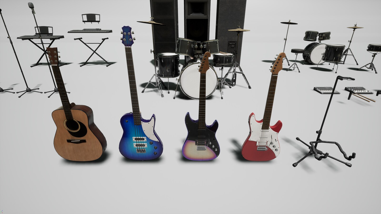 Musical Concert Props vol. 1 in Props - UE Marketplace