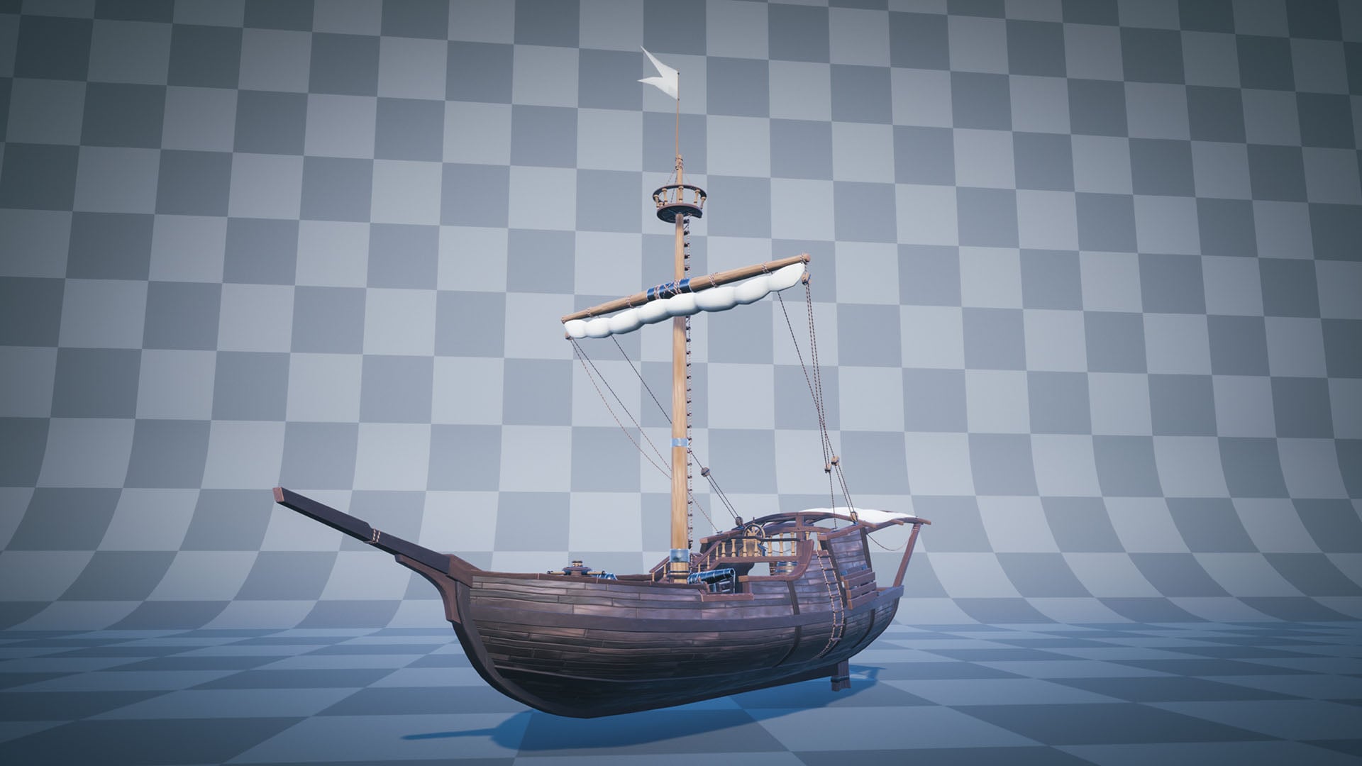 Stylized Ship in Props - UE Marketplace