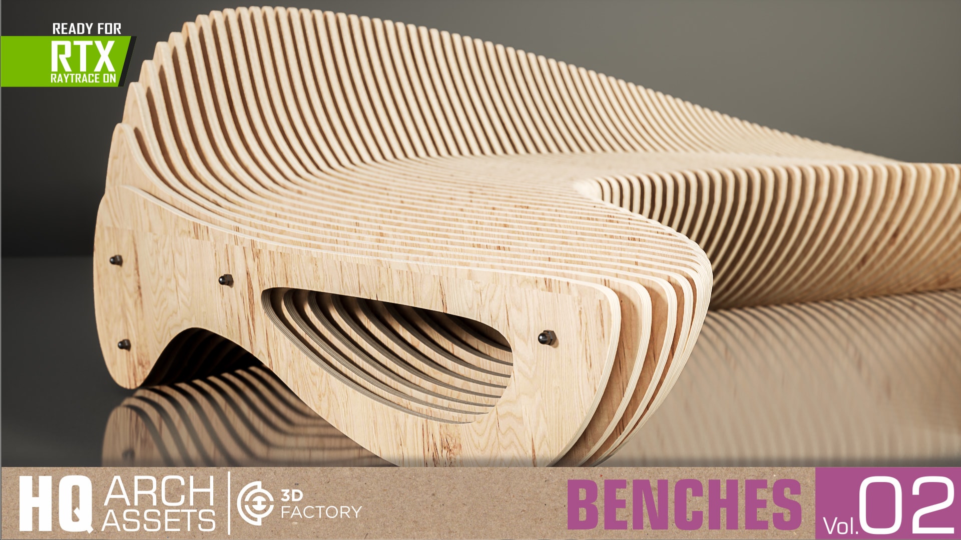 HQ Benches Vol. 2 in Architectural Visualization - UE Marketplace