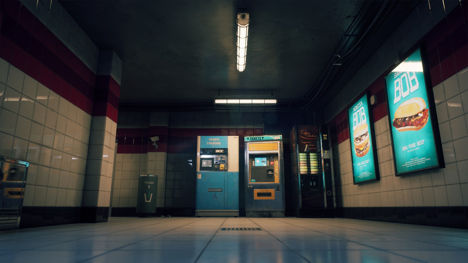 在环境创建的Metro Station Modular Kit - 虚幻引擎商城