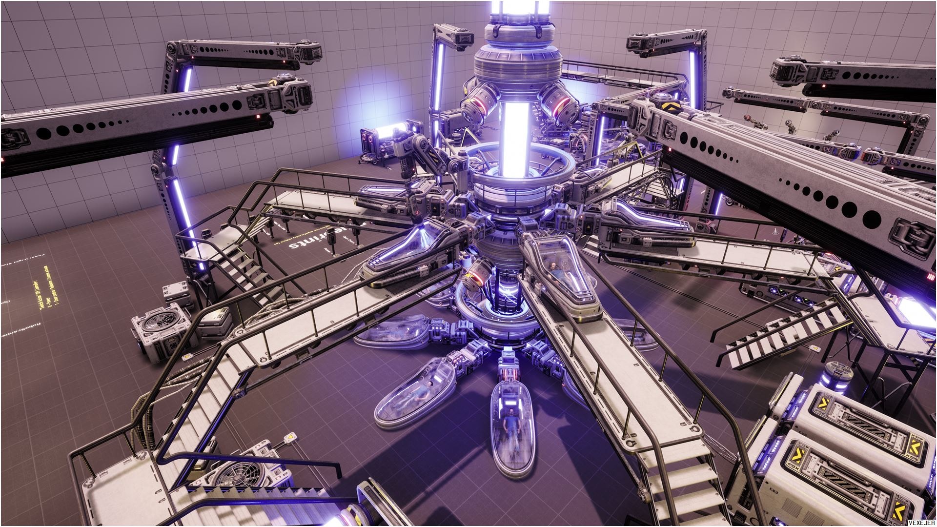 Sci Fi Cryogenic Pods in Blueprints - UE Marketplace