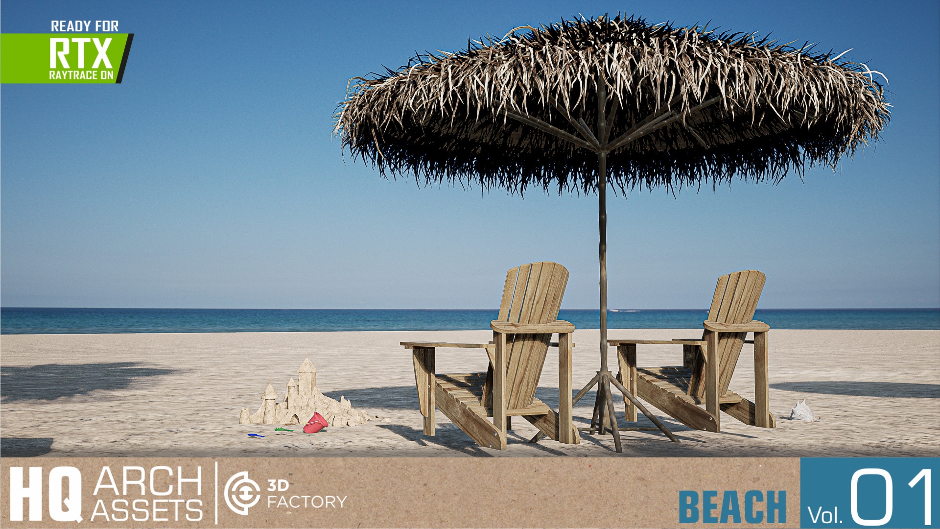 HQ Beach Vol. 1 in Architectural Visualization - UE Marketplace